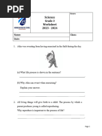 Grade 3 Maths - End-Of-term Test - Term 3 | PDF | Teaching Methods ...