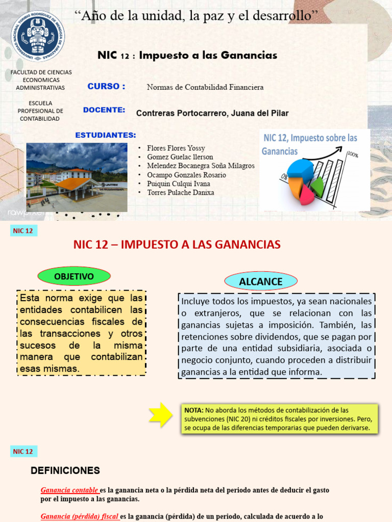 NIC 12 (1) | PDF | Contabilidad | Impuestos
