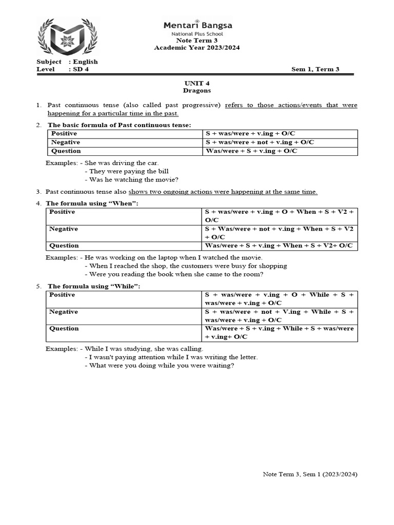 English Note P4 T3 | PDF | Languages Of The United Kingdom | English ...