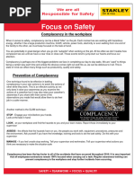 Workplace Complacency Toolbox Talk | PDF | Occupational Safety And ...