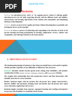 All Chapters of Inclusiveness Course | PDF | Inclusion (Education ...