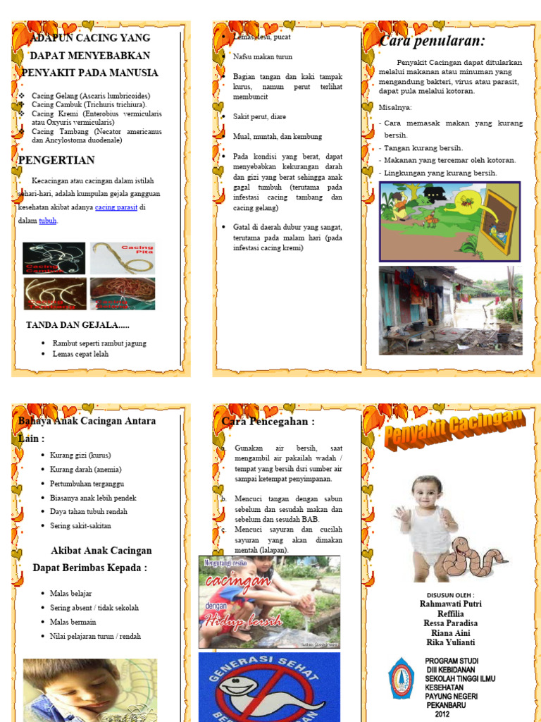 Lefleat Kecacingan | PDF