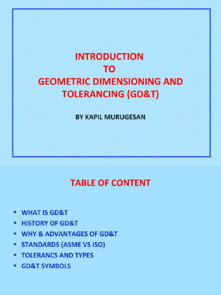 GD&T | PDF