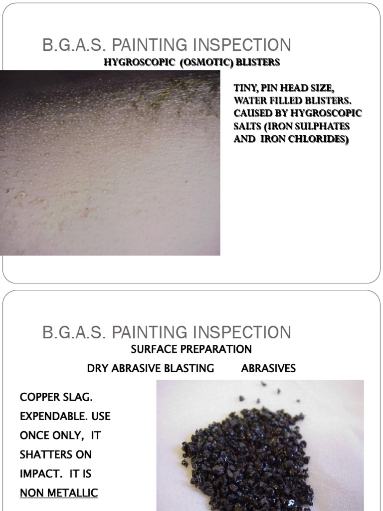 BGAS Slide Show | PDF | Abrasive | Paint