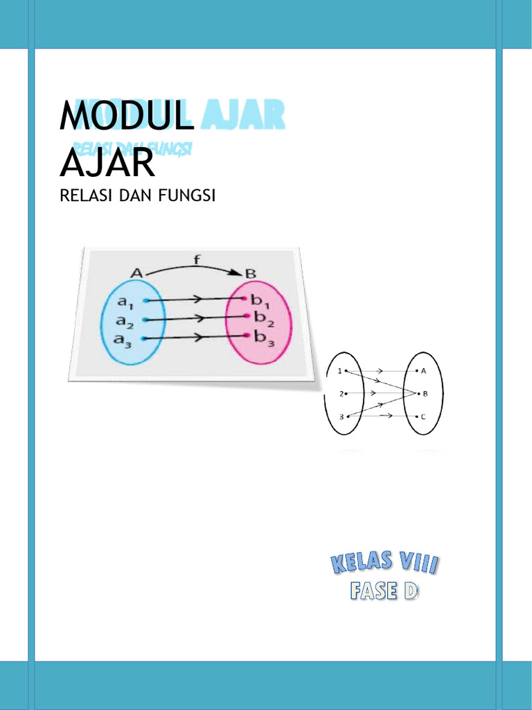Modul Ajar Kelas 8 Relasi Dan Fungsi | PDF