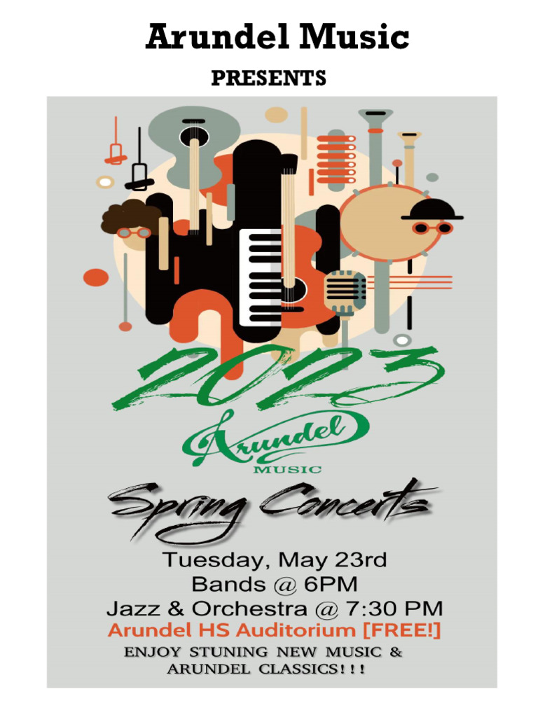 2023 Spring Concert Program | PDF