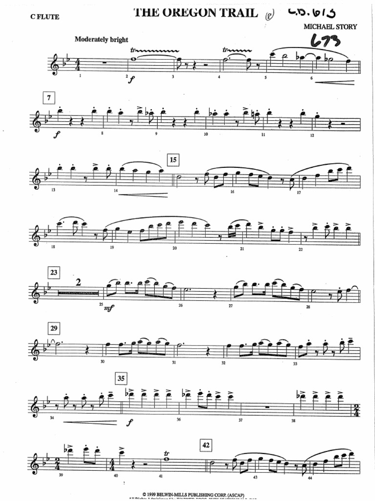 The Oregon Trail | PDF | Saxophone | Orchestras
