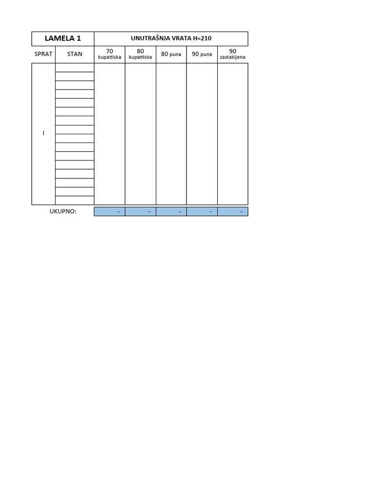Unutrašnja Vrata GL2-Lamele 1 2 3 4 | PDF Unutrašnja Vrata GL2-Lamele 1 2 3 4 | PDF