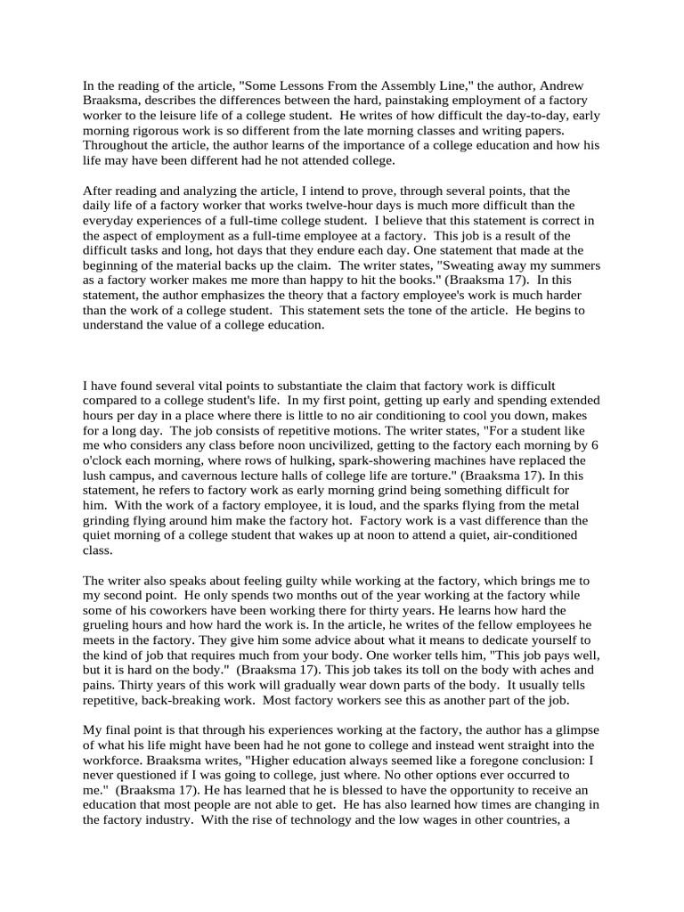 Reverse Outline | PDF | Economies | Labor