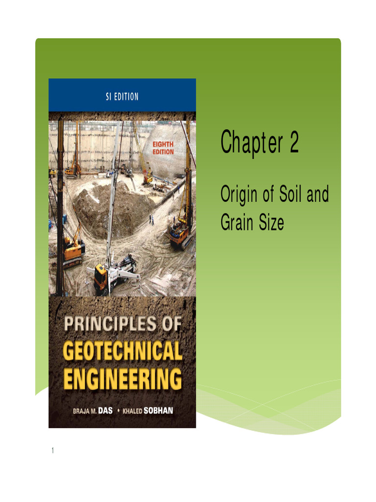 Chapter 2 - Origin of Soil and Grain Size | PDF