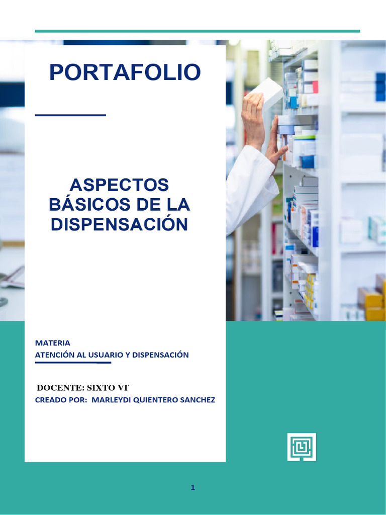 Aspectos Basicos de La Dispensacion | PDF | Medicamentos con receta | Farmacia