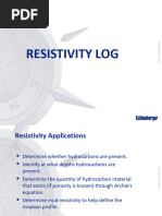 Schlumberger Log Interpretation Charts | PDF | Electrical Resistivity ...