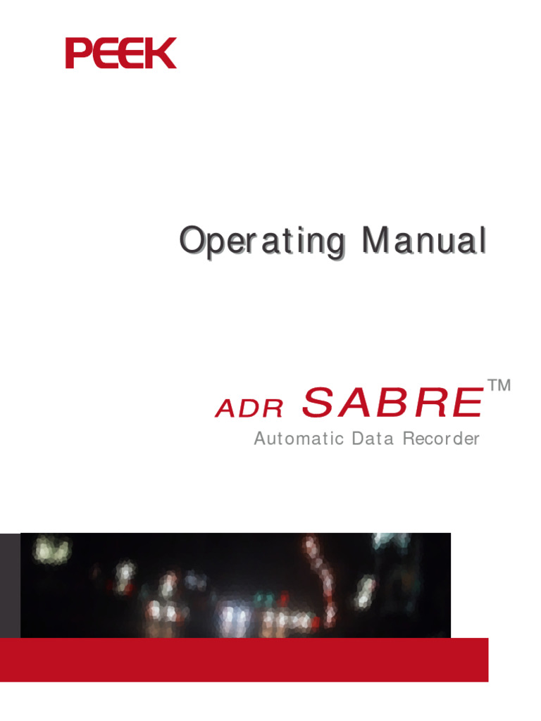 ADR Sabre | PDF | Computer Keyboard | Trademark