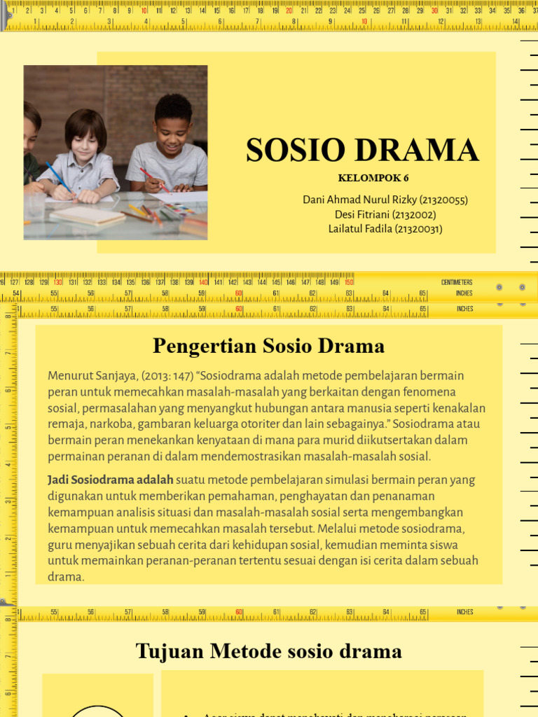 Sosio Drama Kel 6 | PDF