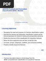 AO OTA Fracture and Dislocation Classification Leaflet | PDF | Injury ...