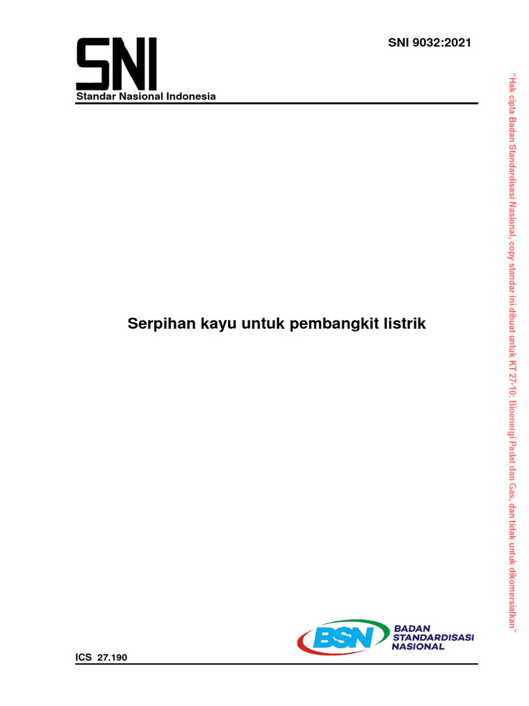 Sni 9032-2021 | PDF