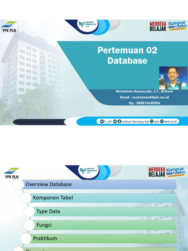 Konsep Dasar Database Mahasiswa | PDF