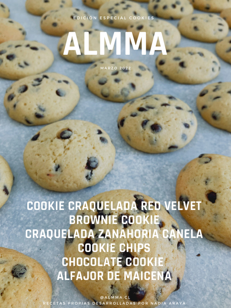 Almma Especial Cookies | PDF | Chocolate | Galleta