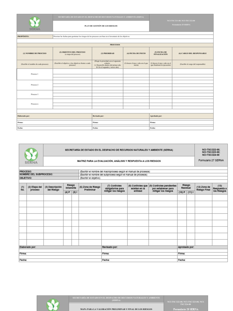 Matrices Gestión de Riesgos | Descargar gratis PDF | Riesgo