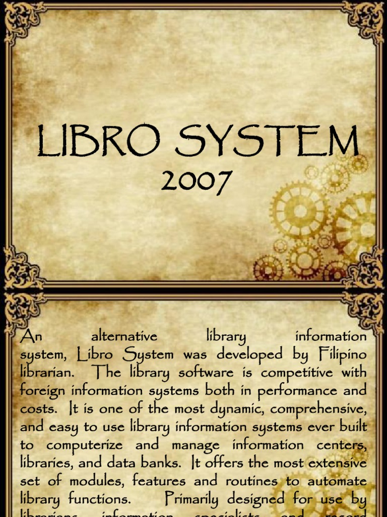 Libro System | PDF | Libraries | Librarian