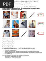 Computeer Revision Worksheet Class 1 | PDF | Computer Keyboard | Computer Monitor