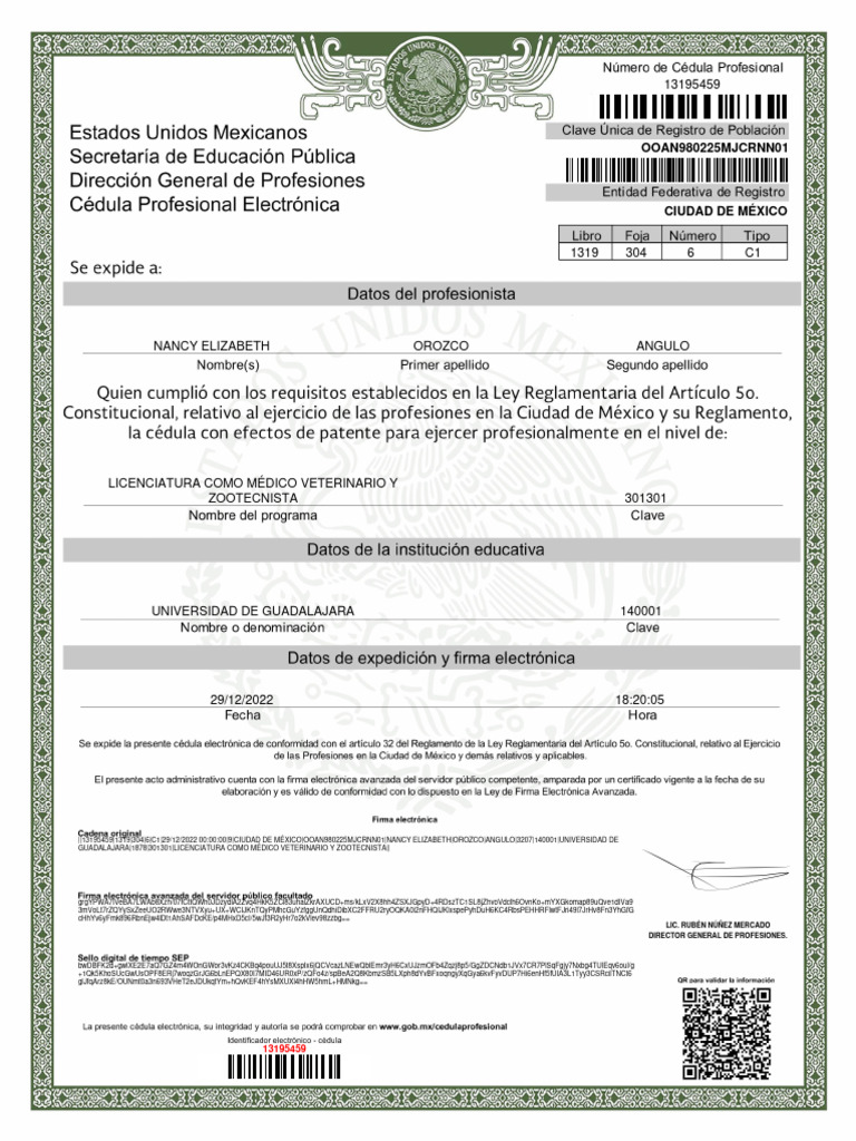 Licenciatura Veterinaria UDG 2022 | PDF