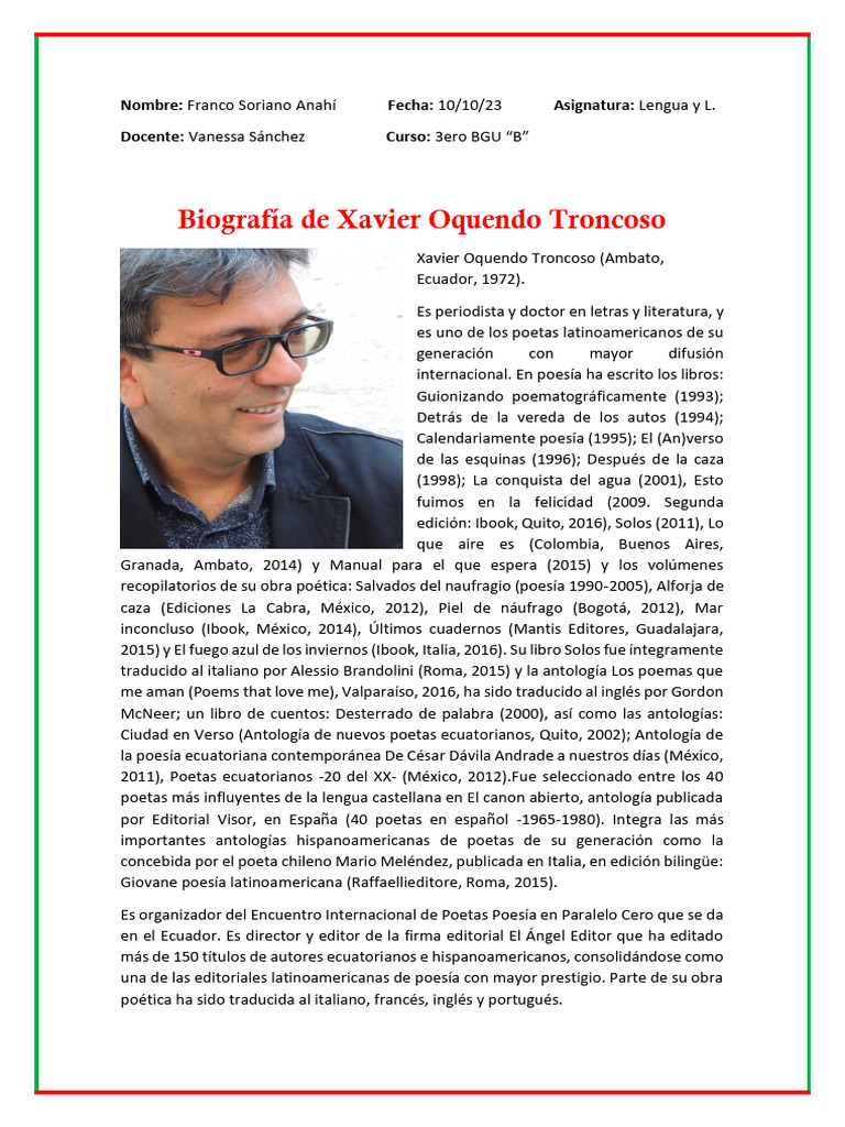 Biografias 2 | PDF