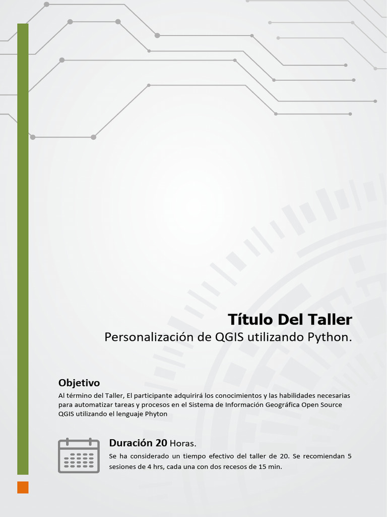 Curso - Desarrollo Qgis Con Python | PDF