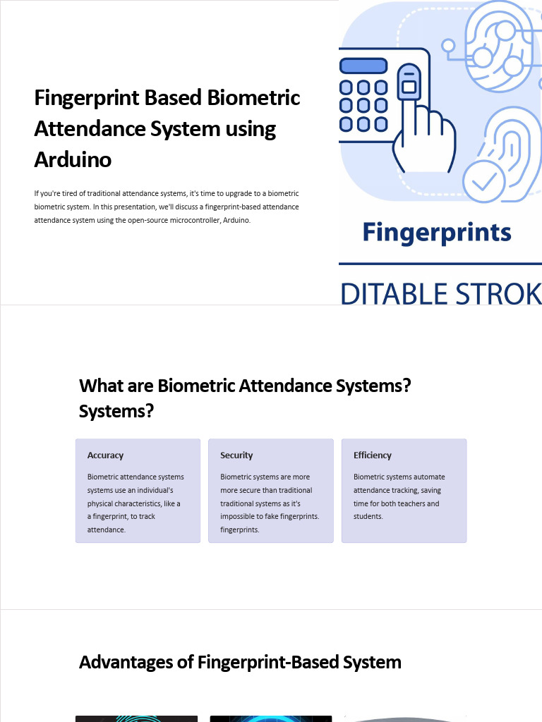 Fingerprint Based Biometric Attendance System Using Arduino Pdf Arduino Biometrics
