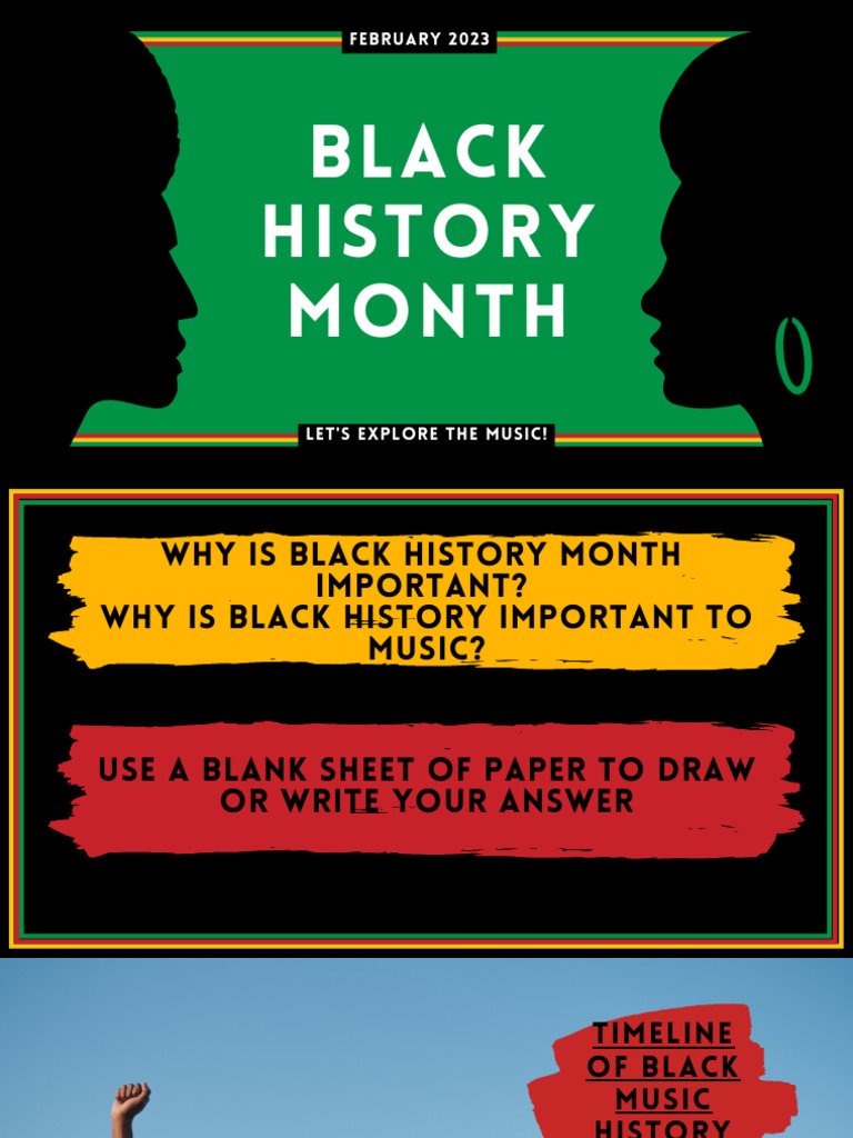Black Music History Timeline | PDF