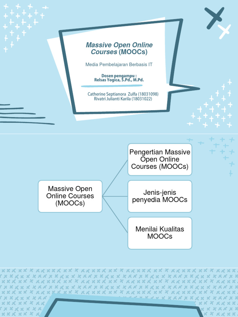 PPT MATERI MOOCs | PDF