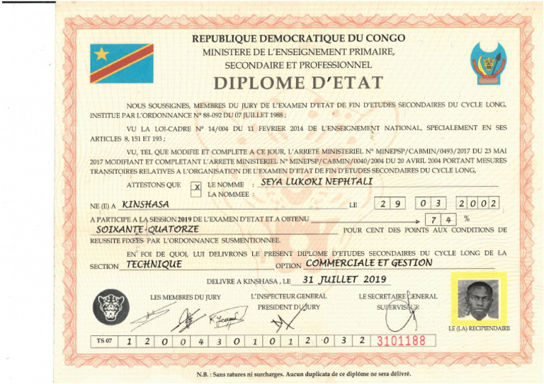 Diplôme D'état | PDF