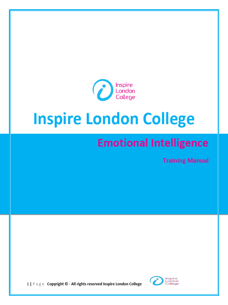 Unit 4 - Understanding Emotional Intelligence | PDF | Emotional Intelligence | Empathy