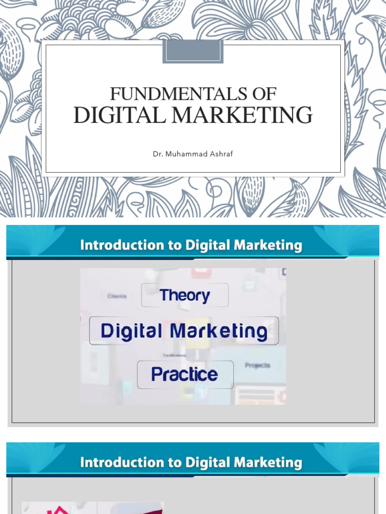 Introduction To Digital Marketing | PDF
