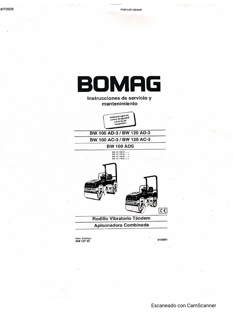 Manual Vibro Bomag | PDF