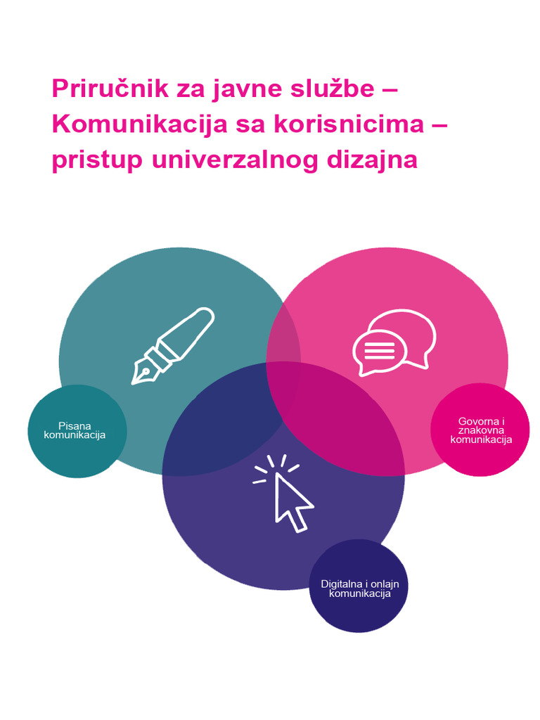 Priručnik Za Javne Sluzbe Komunikacija Sa Korisnicima Pristup UD | PDF