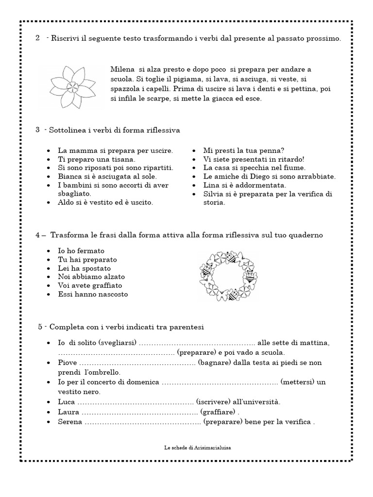 Forma Riflessiva | PDF