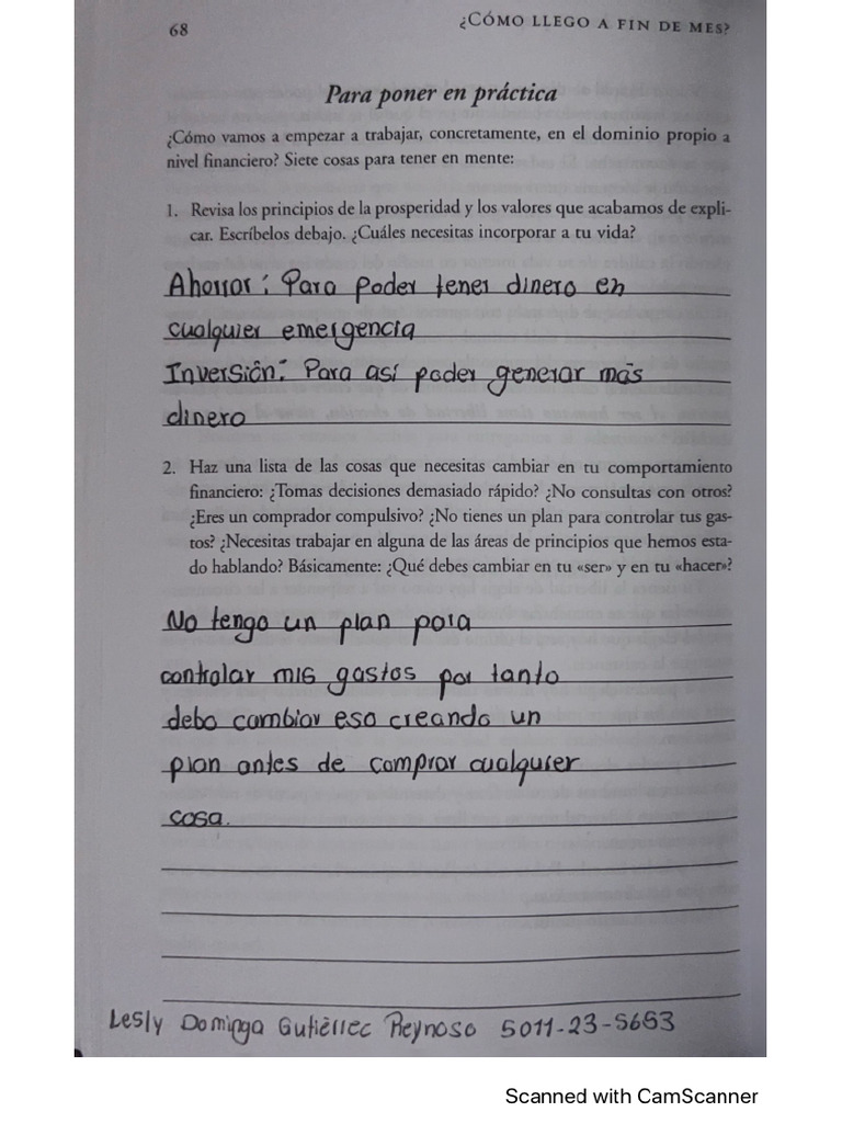 Principio Del Dominio Propio | PDF