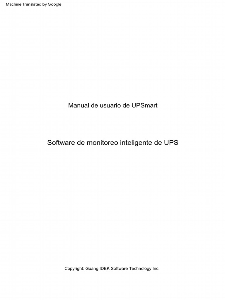 UPSmart en Español | PDF