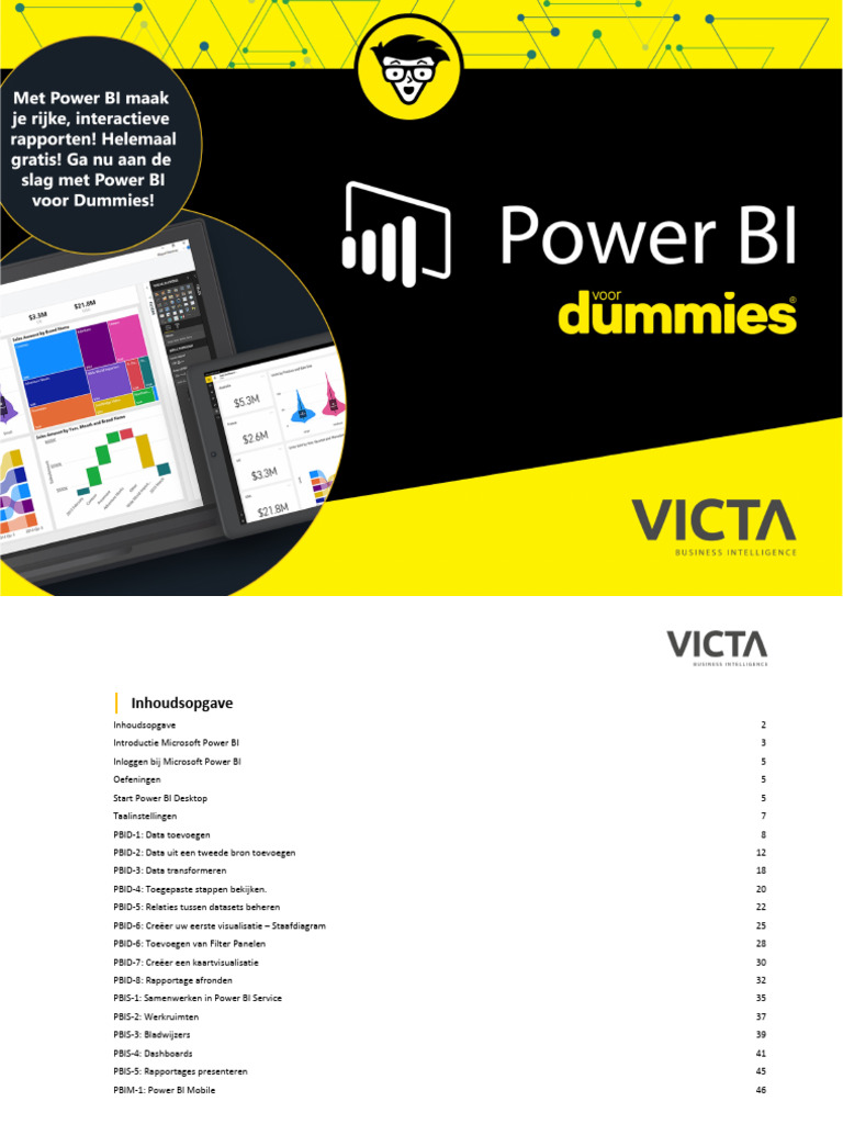 Power BI For Dummies | PDF
