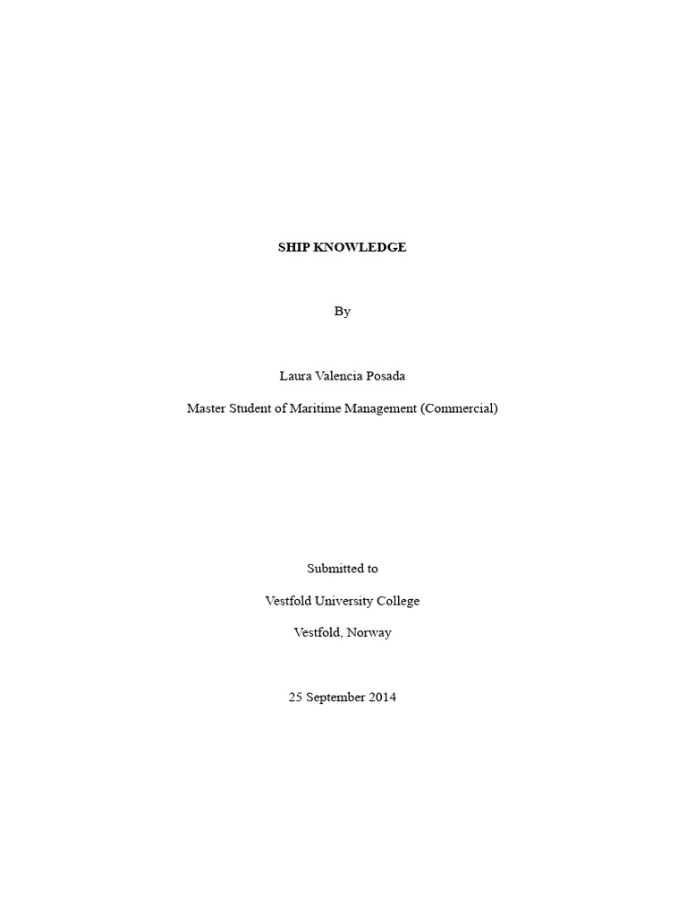 Ship Knowledge | PDF