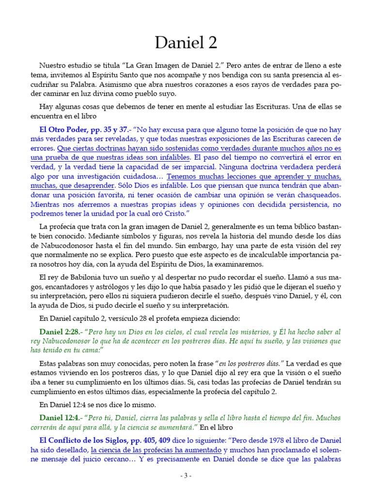 Daniel 2 | PDF