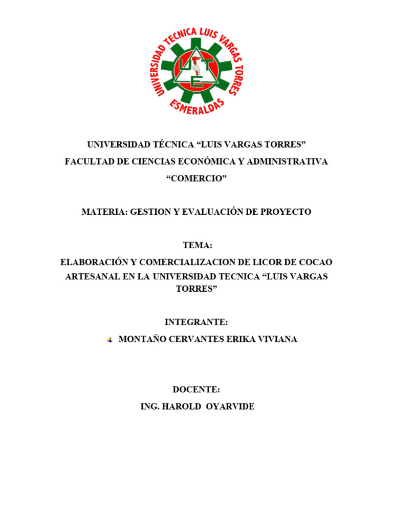 Corrección A PROYECTO ERICKA MONTAÑO | PDF | Business | Costo