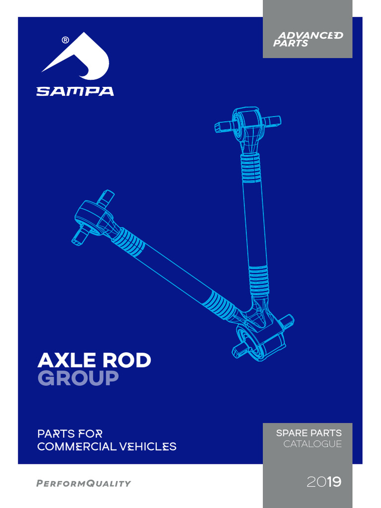 Sampa Axle Rod Spare Parts Catalogue | PDF | Screw | Axle