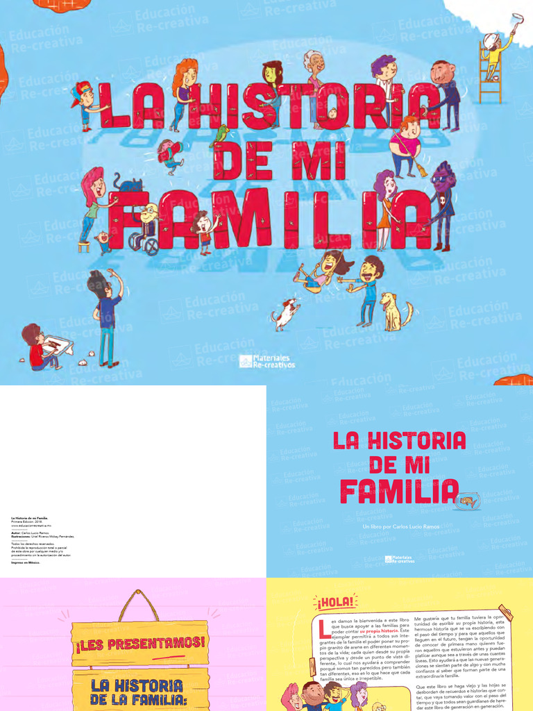 Libro La Historia de Mi Familia | PDF