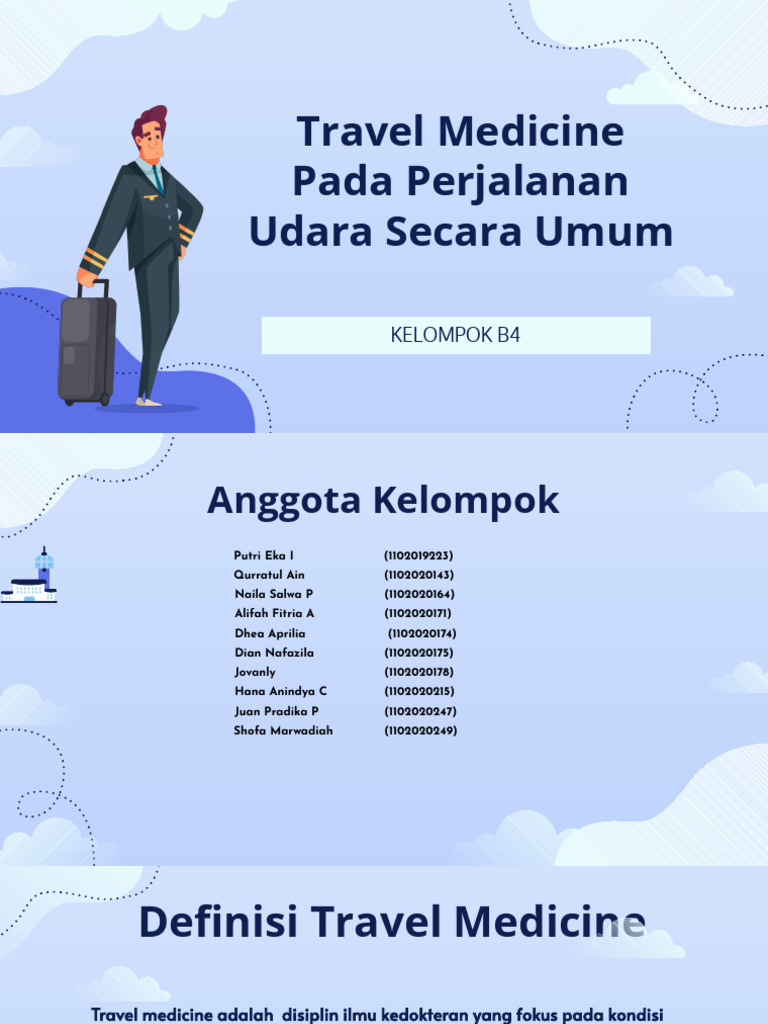 B4_Travel Medicine Udara | PDF