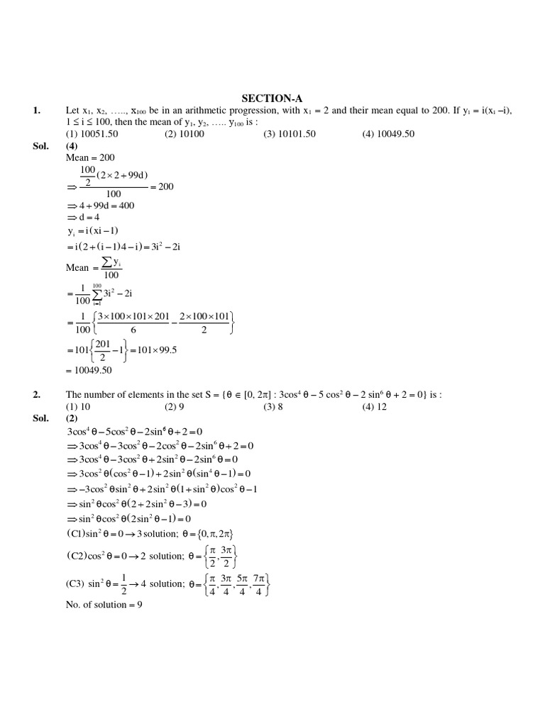 Math Problem Solutions and Analysis | PDF | Capacitor | Physical Sciences