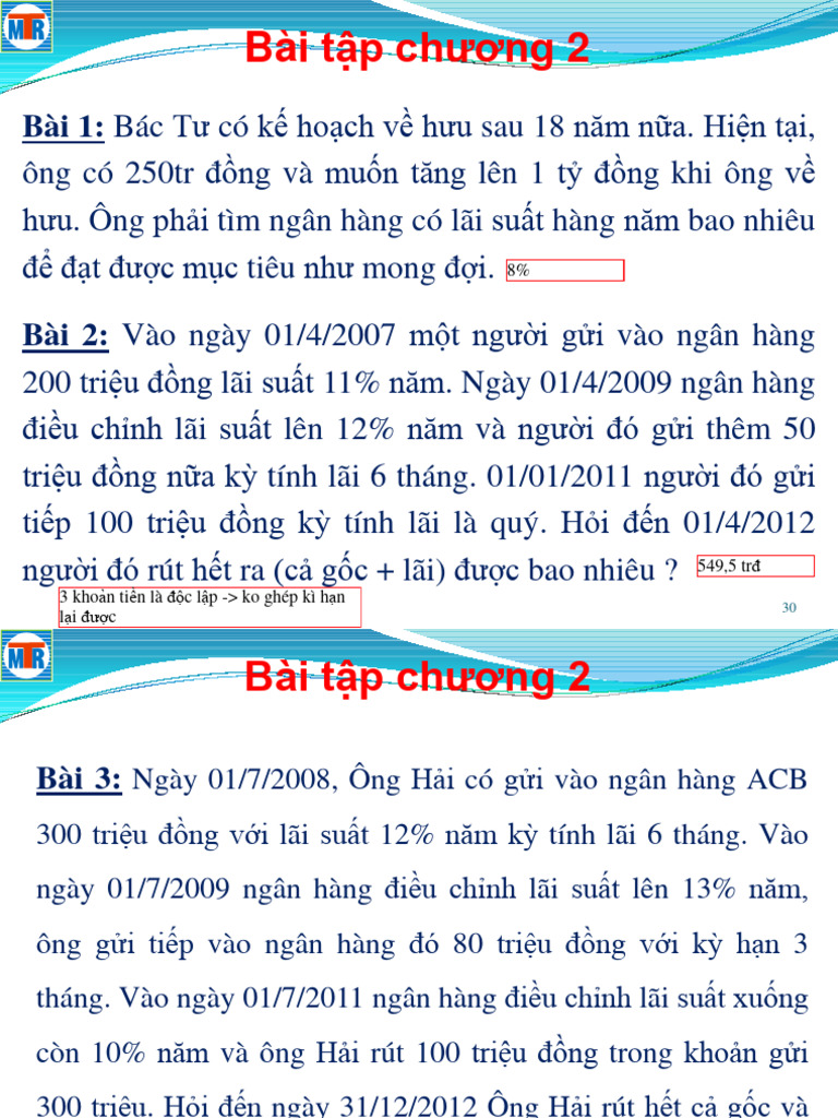 Chuong 2 - BT - SV | PDF