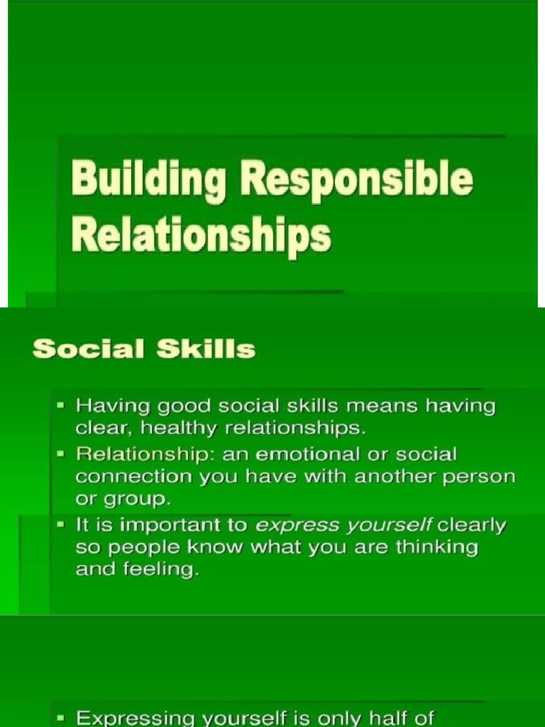 Building Relationships | PDF