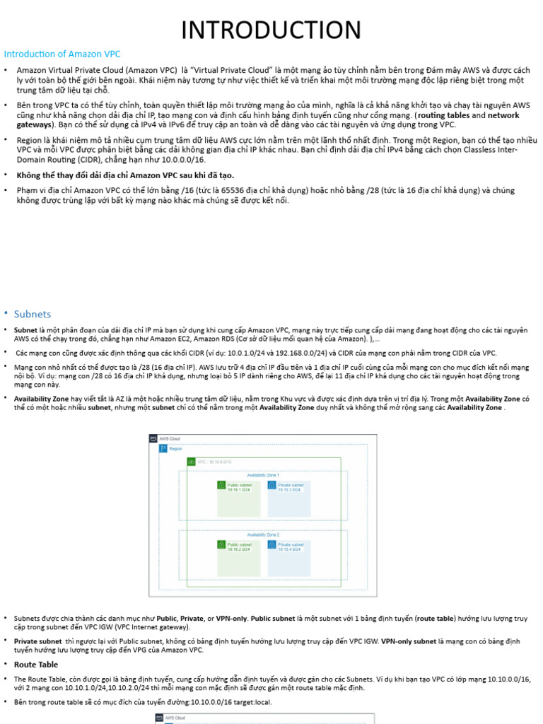 Introduction Network Aws-1 | PDF